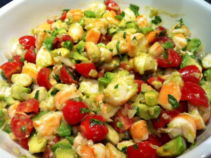 Avocado Shrimp Salsa